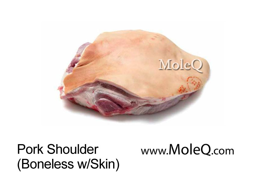 Pork Shoulder (Boneless With Skin) – Moleq Inc. – Food Information